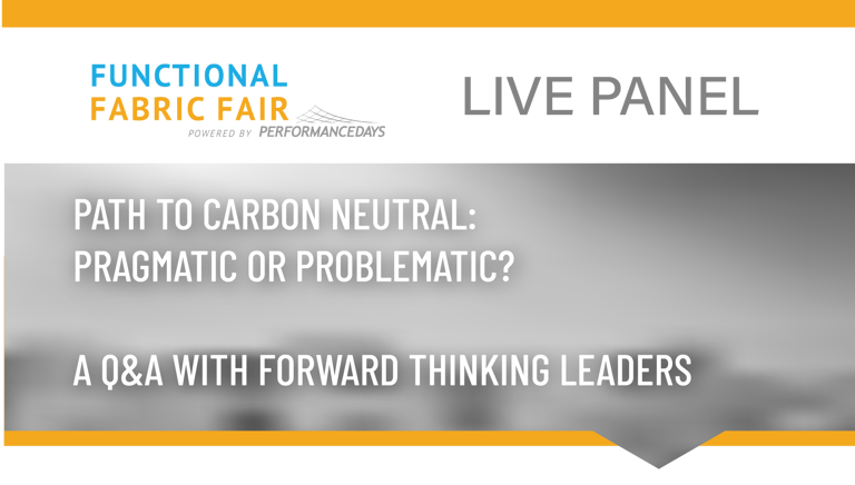 Live Panel at Functional Fabric Fair